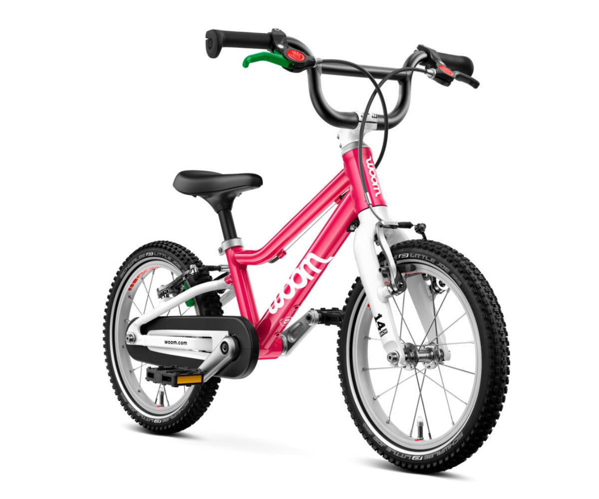 Vaikiškas dviratis Woom 2 GO / Hot Pink – Veloklinika